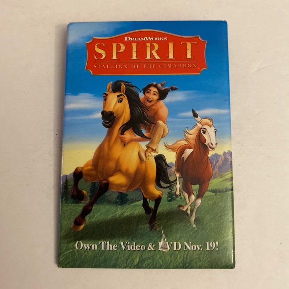 Dreamworks | Accessories | Spirit Stallion Of The Cimarron Promo Button ...
